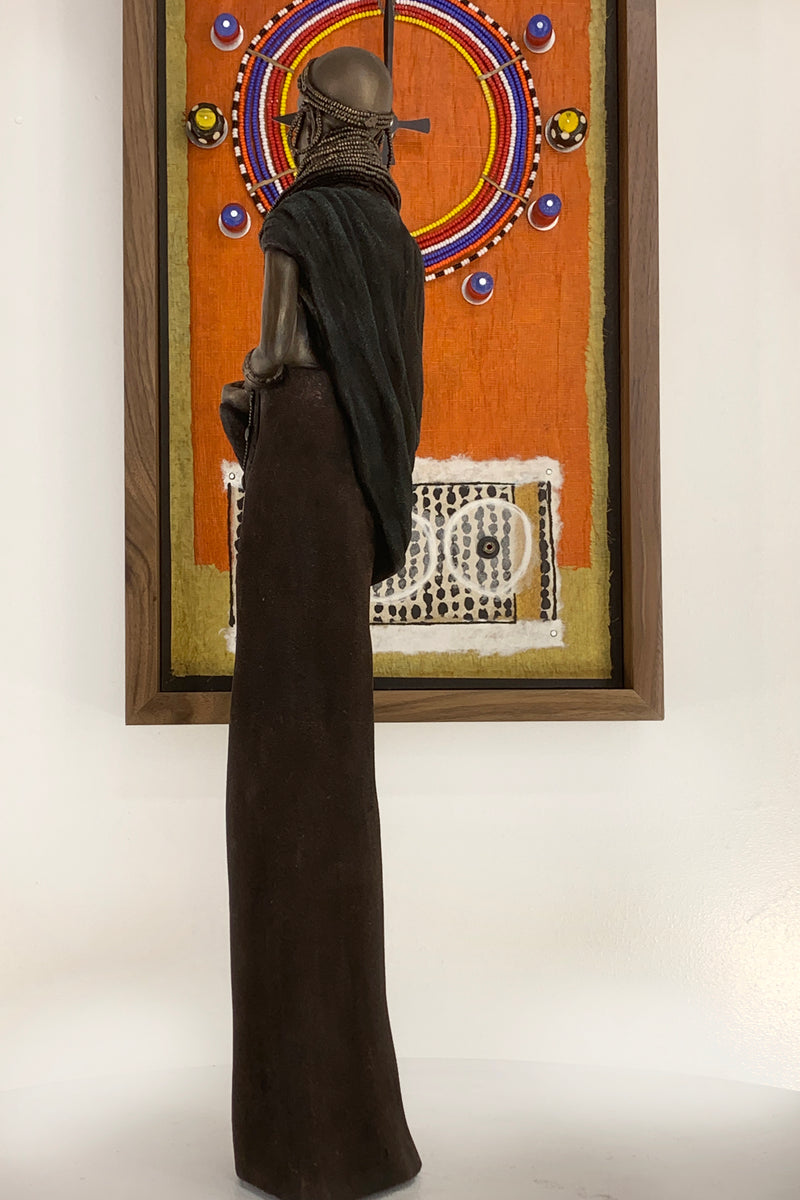 'Sauda' -Dark Beauty-Maasai Collection by Stacy Bayne 1/1 Artist Proof