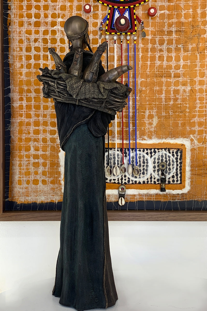 Halima- Strength of the family-Maasai Collection by Stacy Bayne 1/1 AP